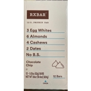 RxBar Protein Bar, Chocolate Chip: Calories, Nutrition Analysis & More ...