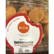 Wow Baking Company Cookies, Gluten-Free, Snickerdoodle: Calories ...