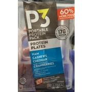 P3 Protein Plates, Portable Protein Pack: Calories, Nutrition Analysis ...