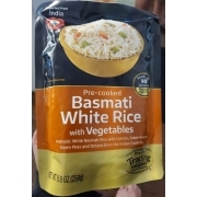 ShopRite Trading Company Basmati White Rice with Vegetables, Pre-cooked ...