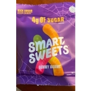 Smart Sweets Gummy Worms: Calories, Nutrition Analysis & More | Fooducate