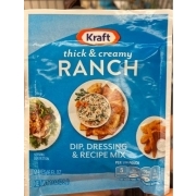Kraft Thick & Creamy Ranch Dressing: Calories, Nutrition Analysis ...