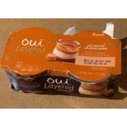 Oui Layered Dessert, Caramel Cheesecake: Calories, Nutrition Analysis ...