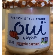 Yoplait Oui French Style Yogurt, Pumpkin Caramel: Calories, Nutrition ...