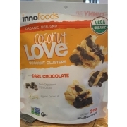 Inno Foods Coconut Clusters With Dark Chocolate: Calories, Nutrition ...