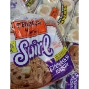 Thomas' Swirl Bread, Cinnamon Raisin: Calories, Nutrition Analysis ...