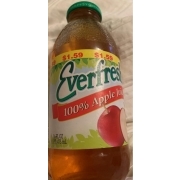 Everfresh 100% Apple Juice: Calories, Nutrition Analysis & More | Fooducate