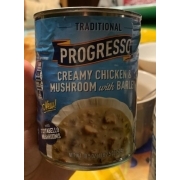 Progresso Traditional Soup, Creamy Chicken Mushroom With Barley: Calories, Nutrition Analysis ...