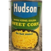 Hudson Sweet Corn, Whole Kernel Golden: Calories, Nutrition Analysis ...