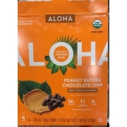 Aloha Plant Based Protein Bars, Peanut Butter Chocolate Chips: Calories ...