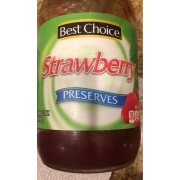 Best Choice Strawberry Preserves: Calories, Nutrition Analysis & More ...