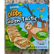 Quaker Chewy Dipps, Vanilla Cream: Calories, Nutrition Analysis & More ...
