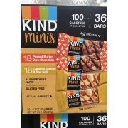 Kind Minis Bars, Variety Pack: Calories, Nutrition Analysis & More ...