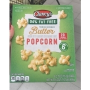 Clancy's Butter Popcorn: Calories, Nutrition Analysis & More | Fooducate