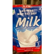 H-E-B Milk, Instant Non-Fat Dry: Calories, Nutrition Analysis & More ...