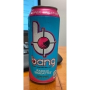 Bang Energy Drink, Radical Skadattle: Calories, Nutrition Analysis ...