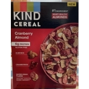 Kind Cereal, Cranberry Almond: Calories, Nutrition Analysis & More ...