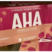 Aha Sparkling Water, Black Cherry Plus Coffee: Calories, Nutrition ...