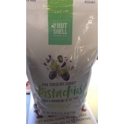 The Nut Shell Food Co Dark Chocolate Covered Pistachios: Calories ...
