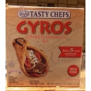 Tasty Chefs Sandwich Kit, Gyros: Calories, Nutrition Analysis & More ...