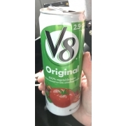 V8 Vegetable Juice, Original: Calories, Nutrition Analysis & More ...