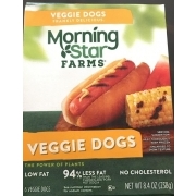 Morning Star Farms Veggie Dogs: Calories, Nutrition Analysis & More ...