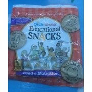 Dick & Jane Educational Snacks: Calories, Nutrition Analysis & More ...