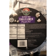 Molinaro's Pizza Pizza Kit, Cauliflower, Gluten-free: Calories ...