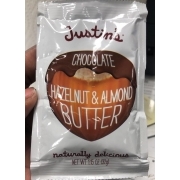 Justin's Hazelnut and Almond Butter, Chocolate: Calories, Nutrition ...