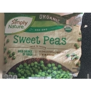 Simply Nature Sweet Peas, Organic: Calories, Nutrition Analysis & More ...