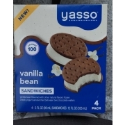 Yasso Sandwiches,Vanilla Bean: Calories, Nutrition Analysis & More ...