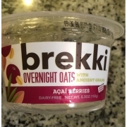 Brekki Overnight Oats, Acai Berries: Calories, Nutrition Analysis ...