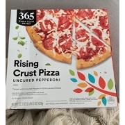 365 Whole Foods Market Rising Crust Pizza, Uncured Pepperoni: Calories ...