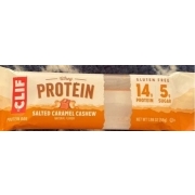 Clif Protein Bar, Salted Caramel Cashew: Calories, Nutrition Analysis ...