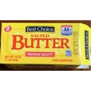 Best Choice Butter: Calories, Nutrition Analysis & More | Fooducate