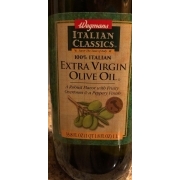 Wegmans Extra Virgin Olive Oil, Italian Classics: Calories, Nutrition ...