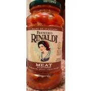 Francesco Rinaldi Pasta Sauce, Meat Flavored: Calories, Nutrition ...