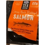 Sea Cuisine Salmon, Citrus Herb Rubbed: Calories, Nutrition Analysis ...