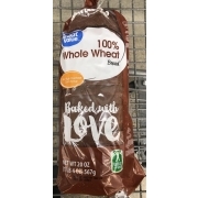 Great Value Bread, 100% Whole Wheat: Calories, Nutrition Analysis ...
