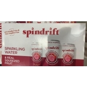 Spindrift Sparkling Water, Cranberry Raspberry: Calories, Nutrition Analysis & More | Fooducate