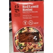 Good & Gather Red Lentil Rotini Pasta: Calories, Nutrition Analysis ...