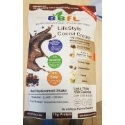 BBFL Meal Replacement Shake, LifeStyle Cocoa Cream: Calories, Nutrition ...