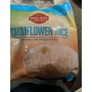 Wellsley Farms Cauliflower Rice: Calories, Nutrition Analysis & More ...