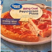 Great Value Pizza, Rising Crust, Pepperoni: Calories, Nutrition ...