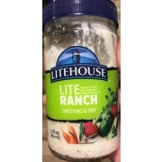 Litehouse Dressing & Dip, Lite Ranch: Calories, Nutrition Analysis ...