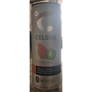 Celsius Energy Drink, Sparkling Kiwi Guava: Calories, Nutrition ...