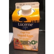 Lucerne Farms Liquid Eggs: Calories, Nutrition Analysis & More | Fooducate