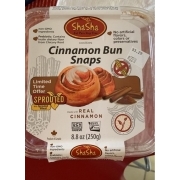 ShaSha Cookies, Cinnamon Bun Snaps: Calories, Nutrition Analysis & More ...