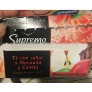 Supremo Tea, Apple & Cinnamon: Calories, Nutrition Analysis & More ...