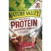 Nature Valley Granola, Protein, Cranberry Almond: Calories, Nutrition ...